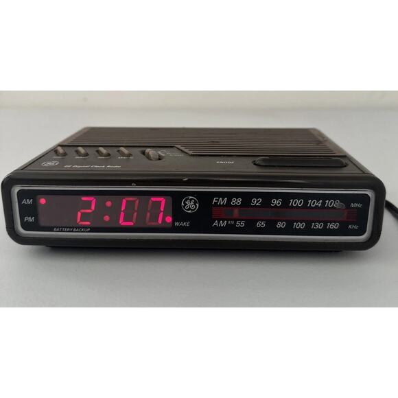 Clock | Portable Audio & Video | Vintage General Electric Digital Clock ...